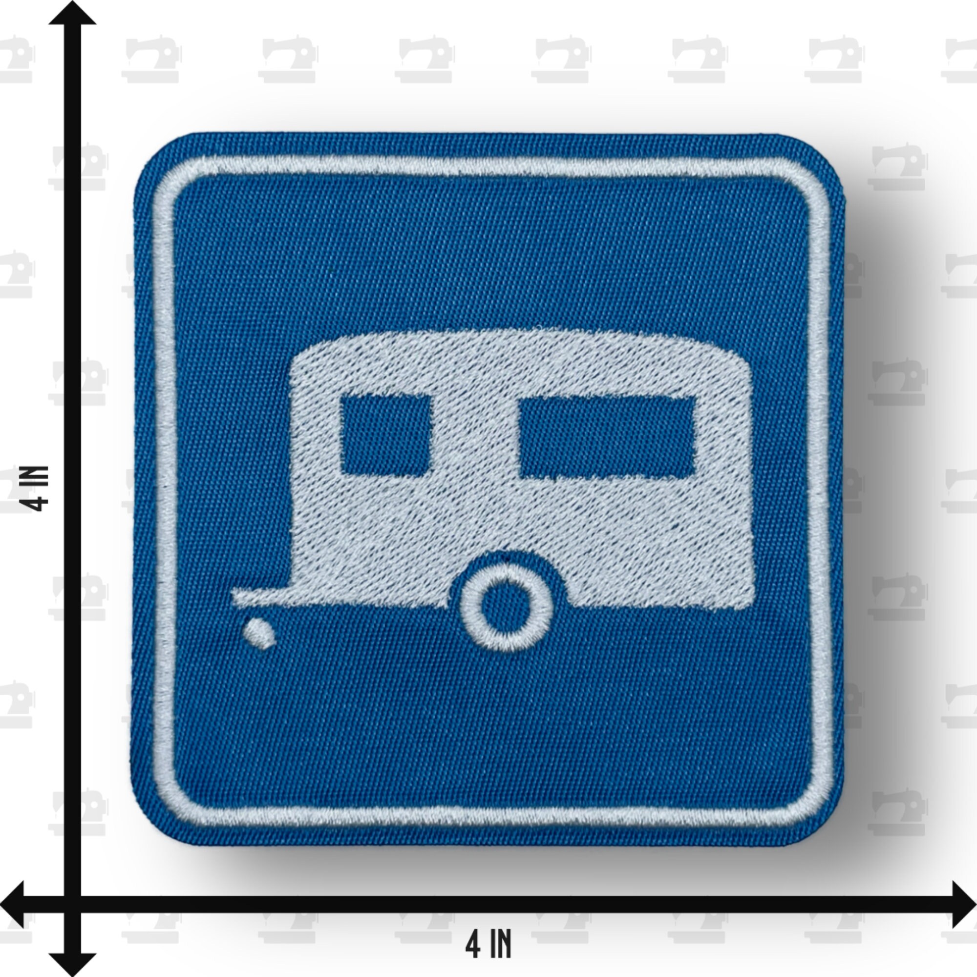 Trailer Camping Road Sign Patch - Etsy