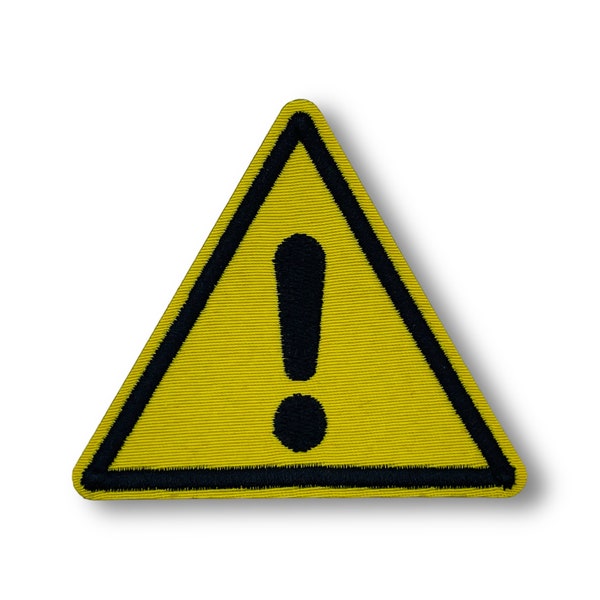 Yellow Warning Sign - Etsy