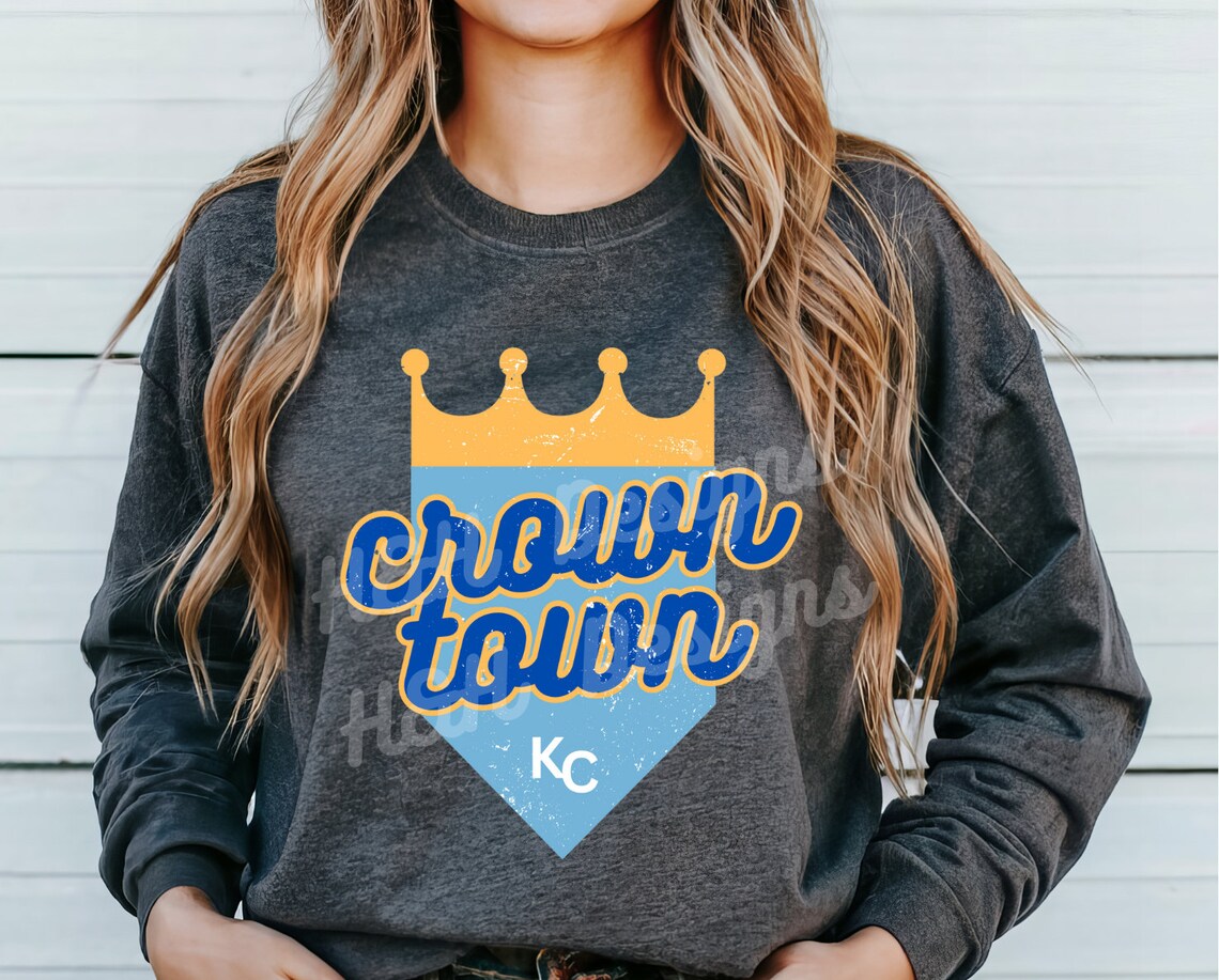 Kc-royals-png, Crown Town-digital Download, Kc-baseball Design - Etsy
