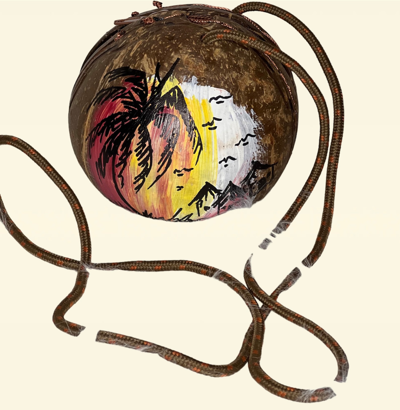 Coconut Purse With Strap | Mini Purse | Handmade Crossbody Bag ...