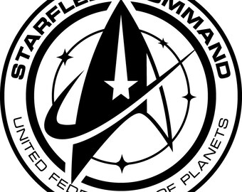 Starfleet Decal - Etsy