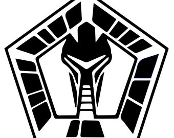 Battlestar Galactica Cylon Decal - Etsy