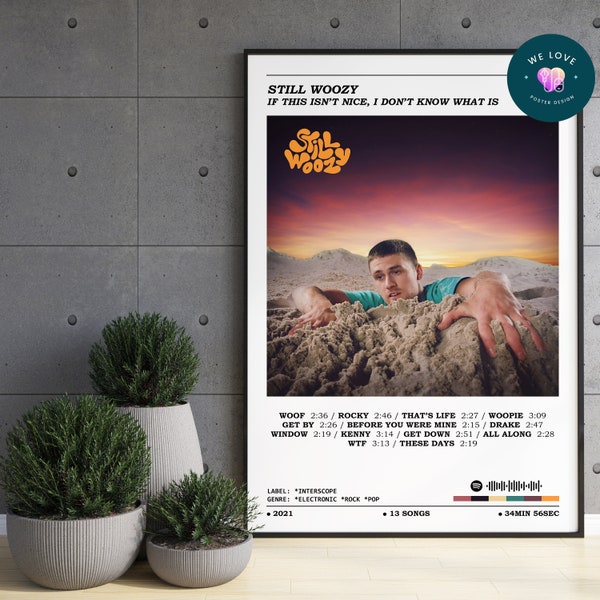 Still Woozy Album Cover Posters - Etsy