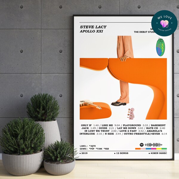 Steve Lacy Album Poster - Etsy