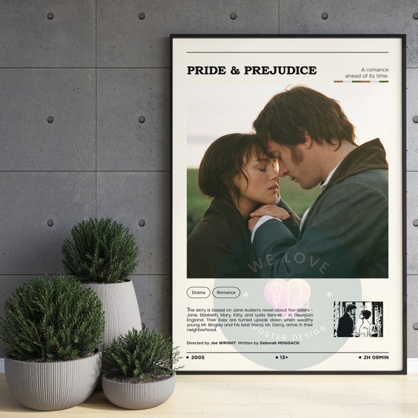 Pride and Prejudice Print - Etsy