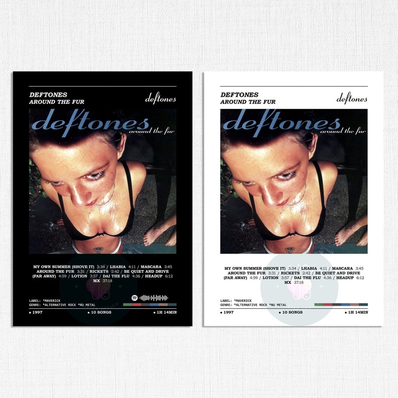 Set of 3 Deftones Poster / Deftones Poster / Album Cover - Etsy