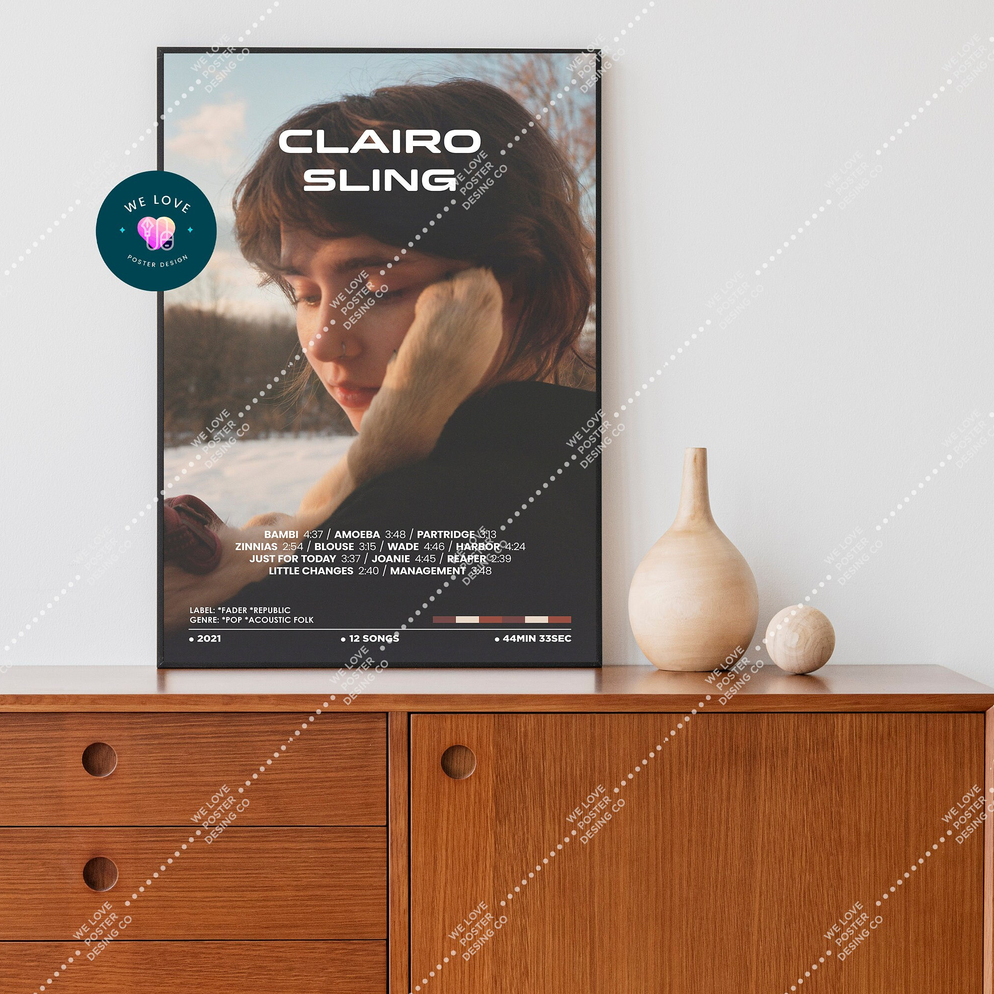 Clairo Sling Album Poster / Clairo Poster / Album Cover - Etsy UK