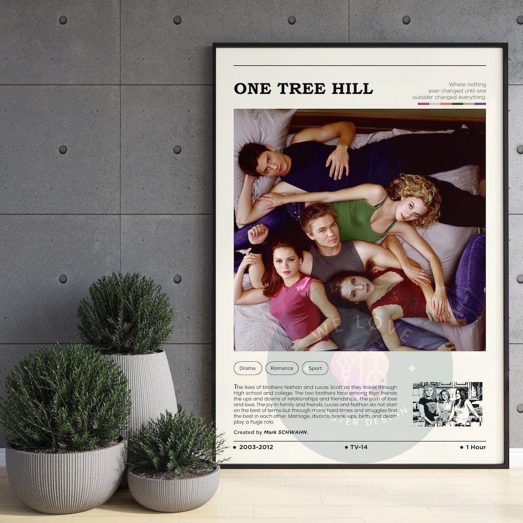 One Tree Hill Tv Show Poster / One Tree Hill Poster / Tv Show - Etsy UK