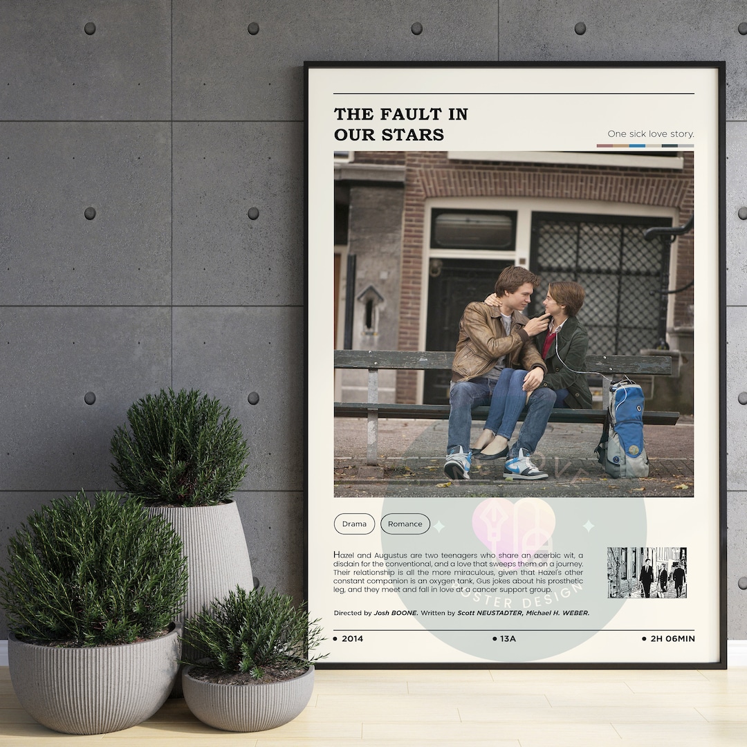 The Fault in Our Stars Movie Poster / the Fault in Our Stars - Etsy