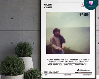 Caamp 3 Set Album Poster / Caamp Posters / Album Cover Poster / Music ...