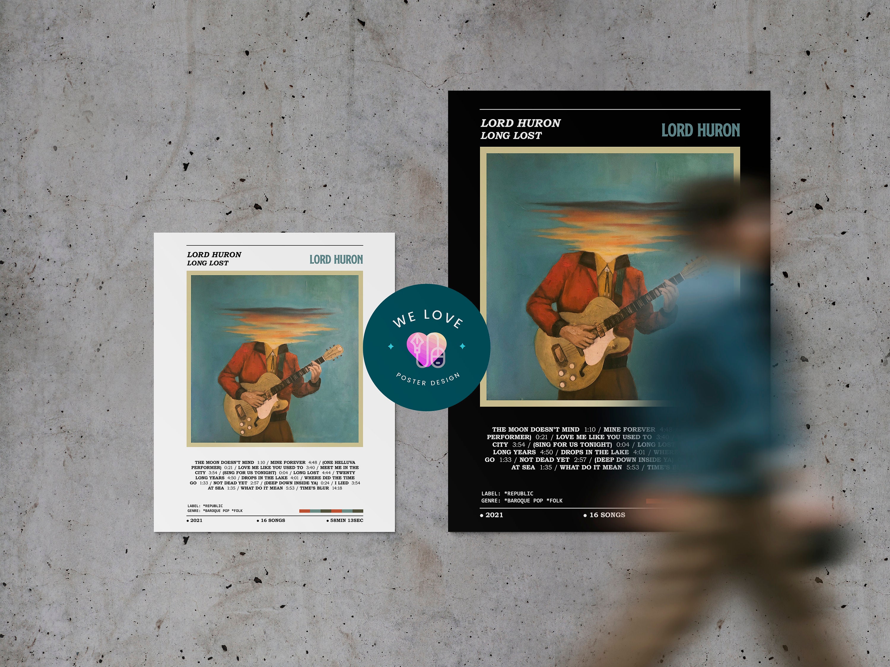 Lord Huron - Long Lost Album Poster / Lord Huron Poster