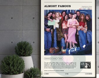 Almost Famous Movie Poster - Etsy