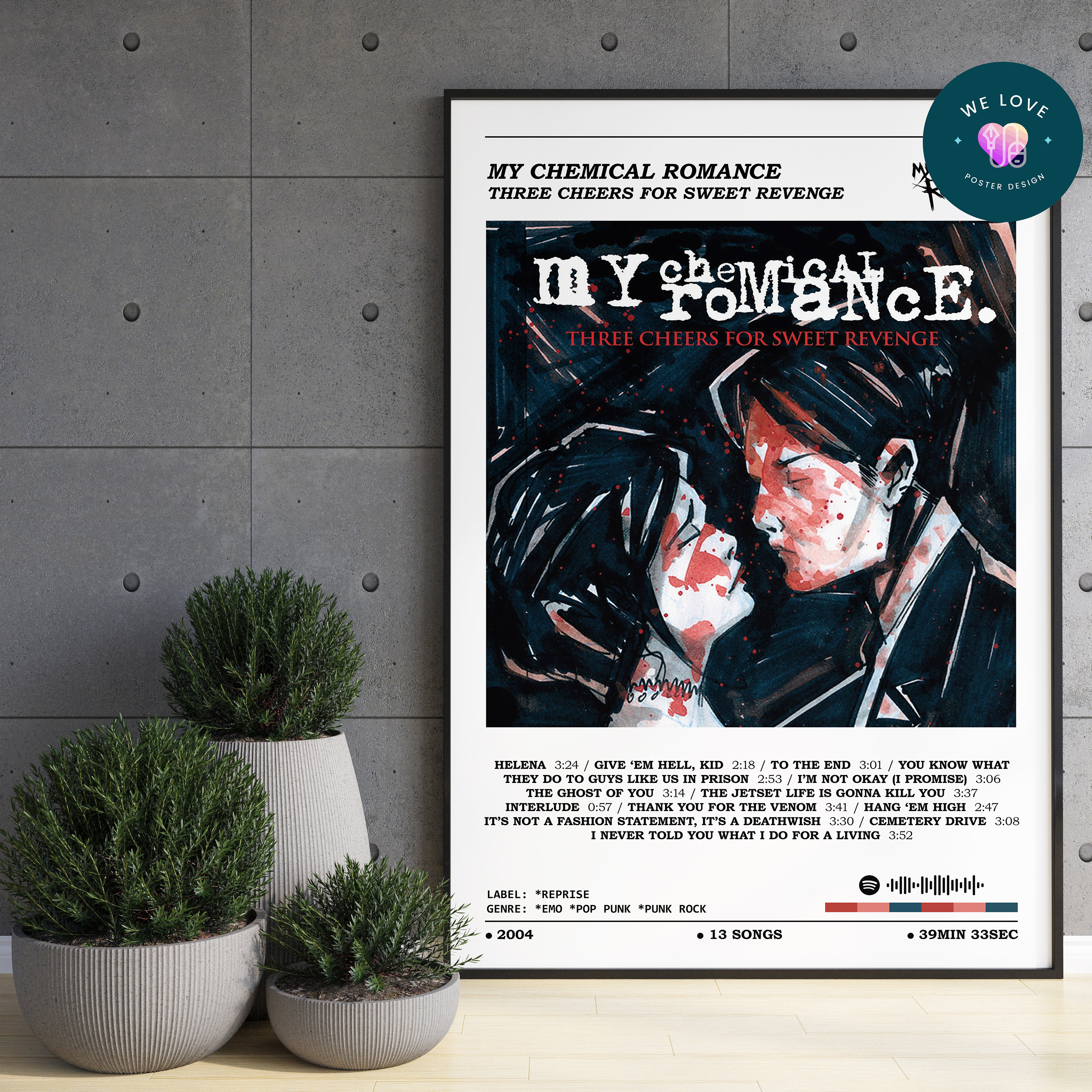 My Chemical Romance Three Cheers For Sweet Revenge