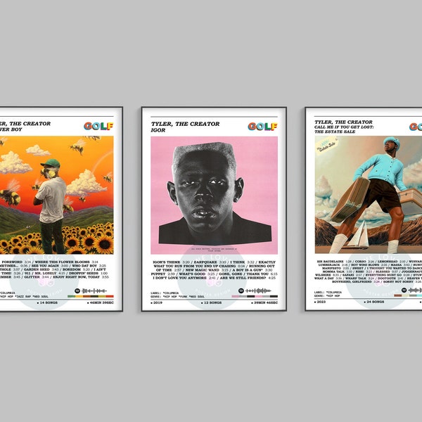 Tyler the Creator Poster - Etsy