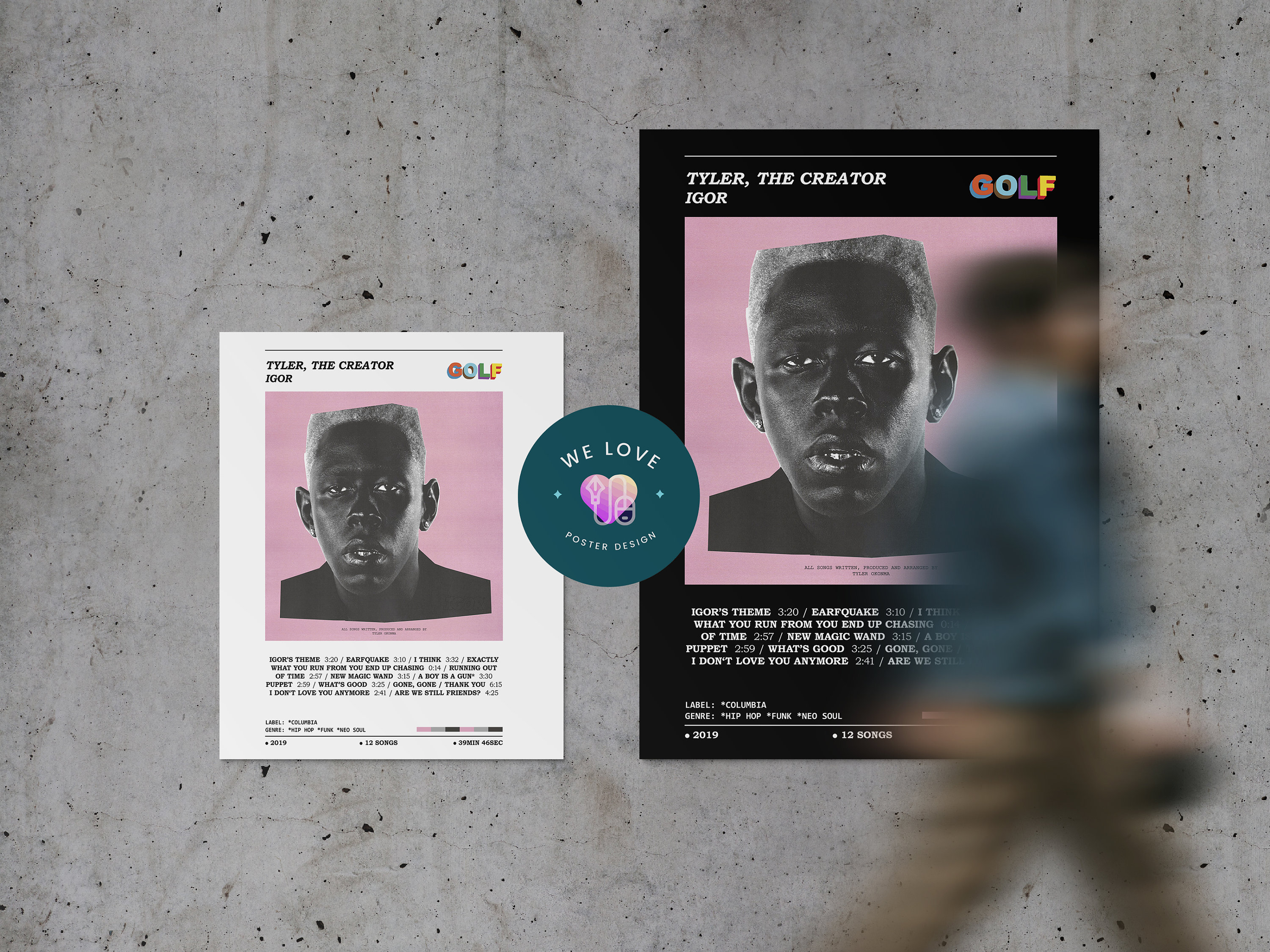 Tyler, The Creator - Igor Album Poster / Tyler, The Creator Poster sold ...