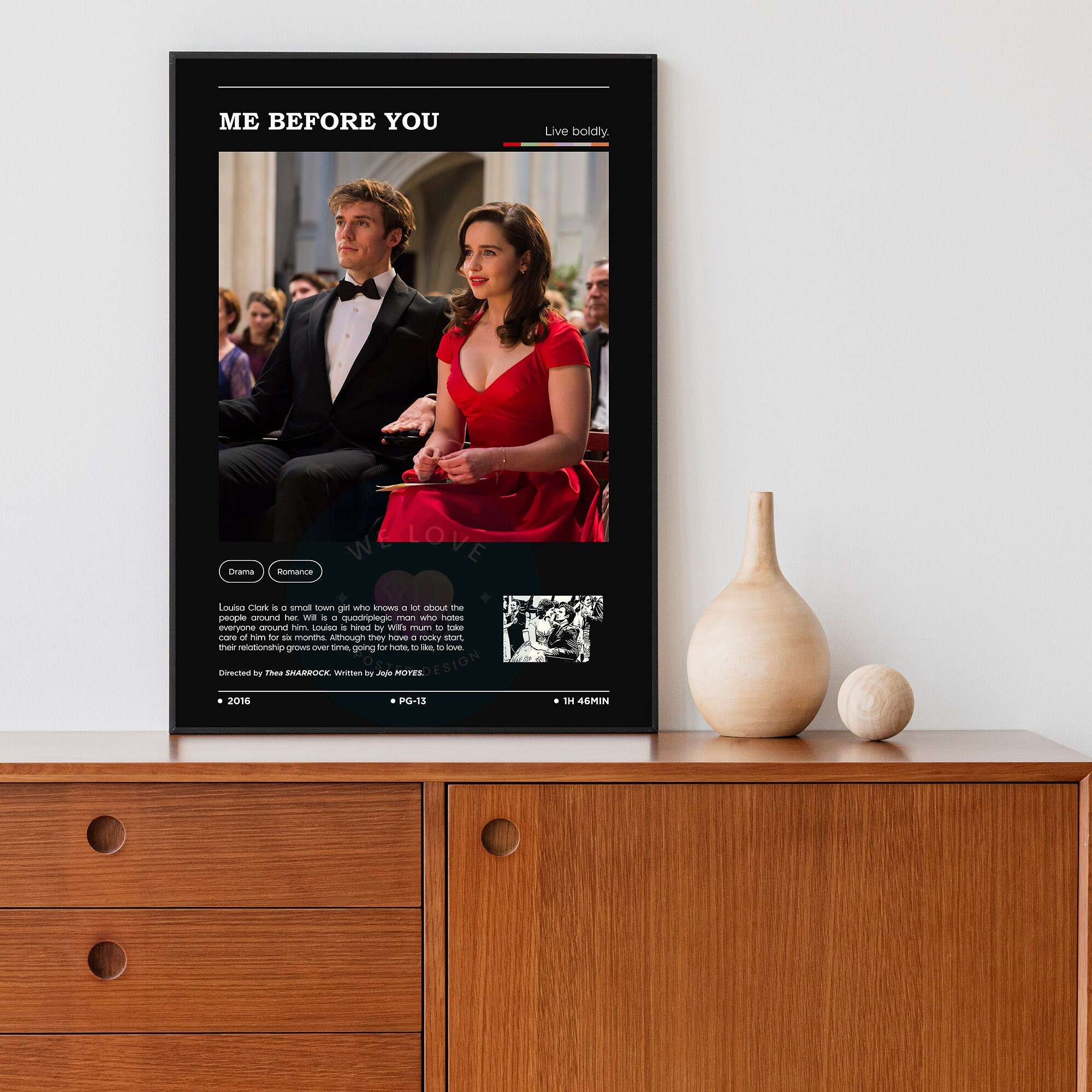 Me Before You Movie Poster / Me Before You Poster sold by Craig Edwards ...