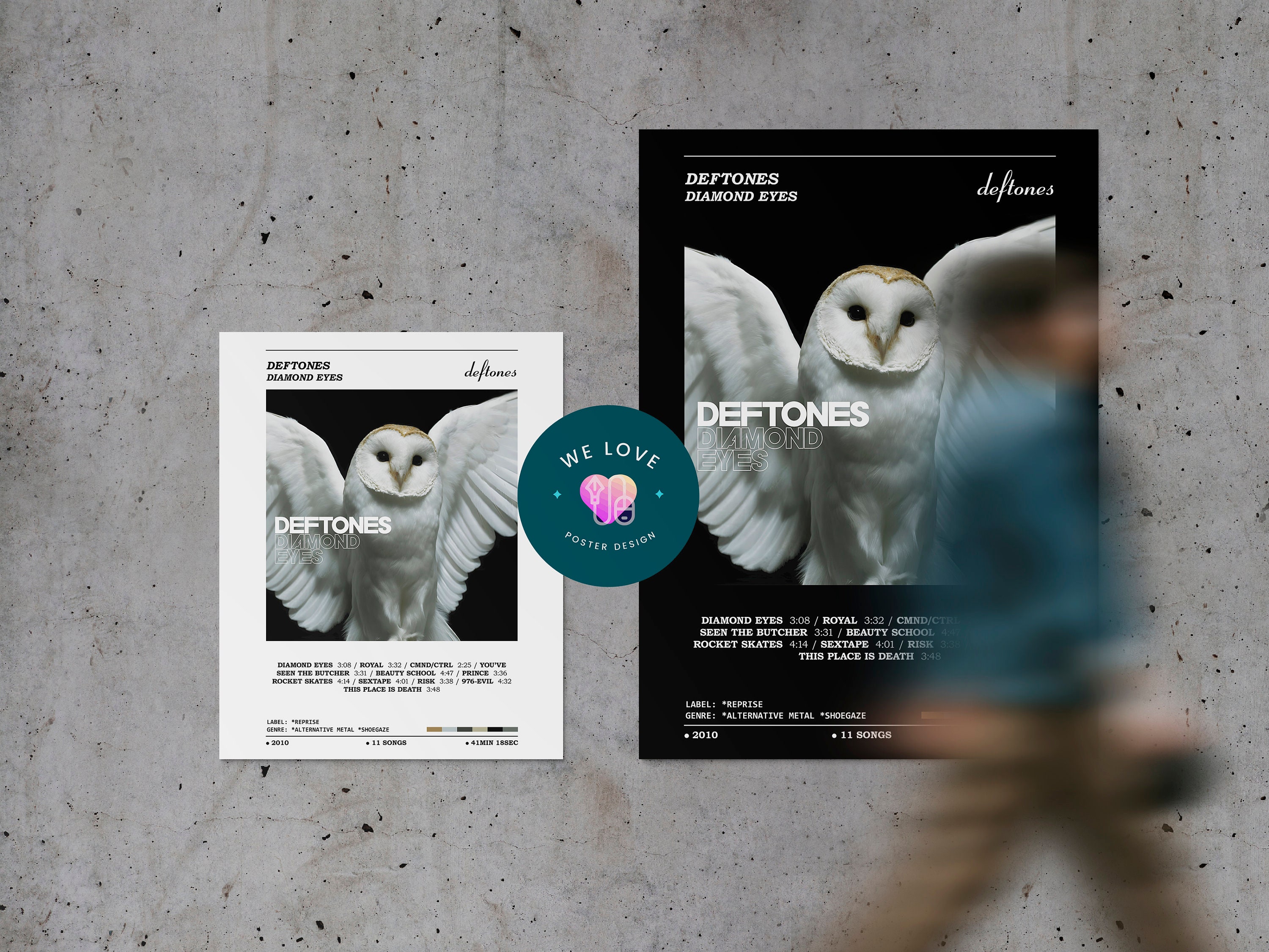 Deftone - Diamond Eyes Album Poster