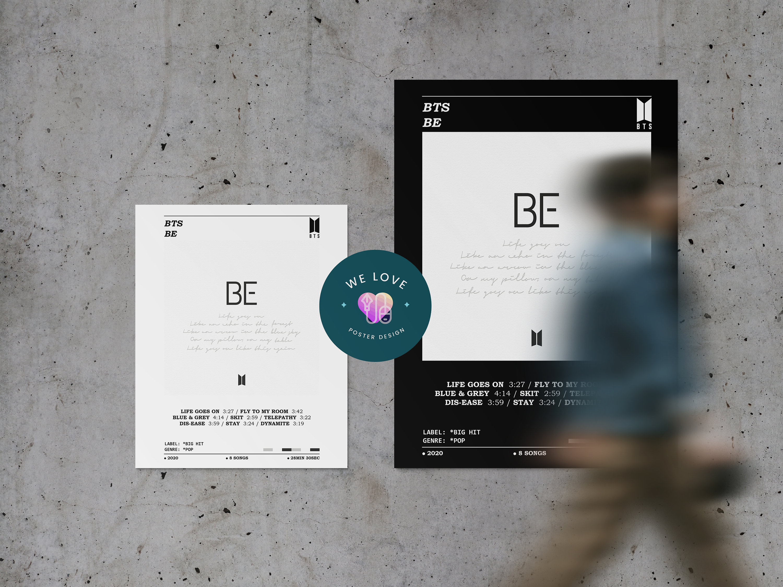 BTS - Be Album Poster / BTS Poster / Album Cover Poster sold by Isabel ...