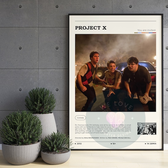 Project X Poster Font