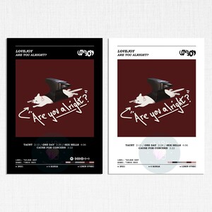 Set of 3 Lovejoy Poster / Lovejoy Poster / Album Cover Poster - Etsy