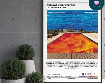 Californication Album Poster - Etsy