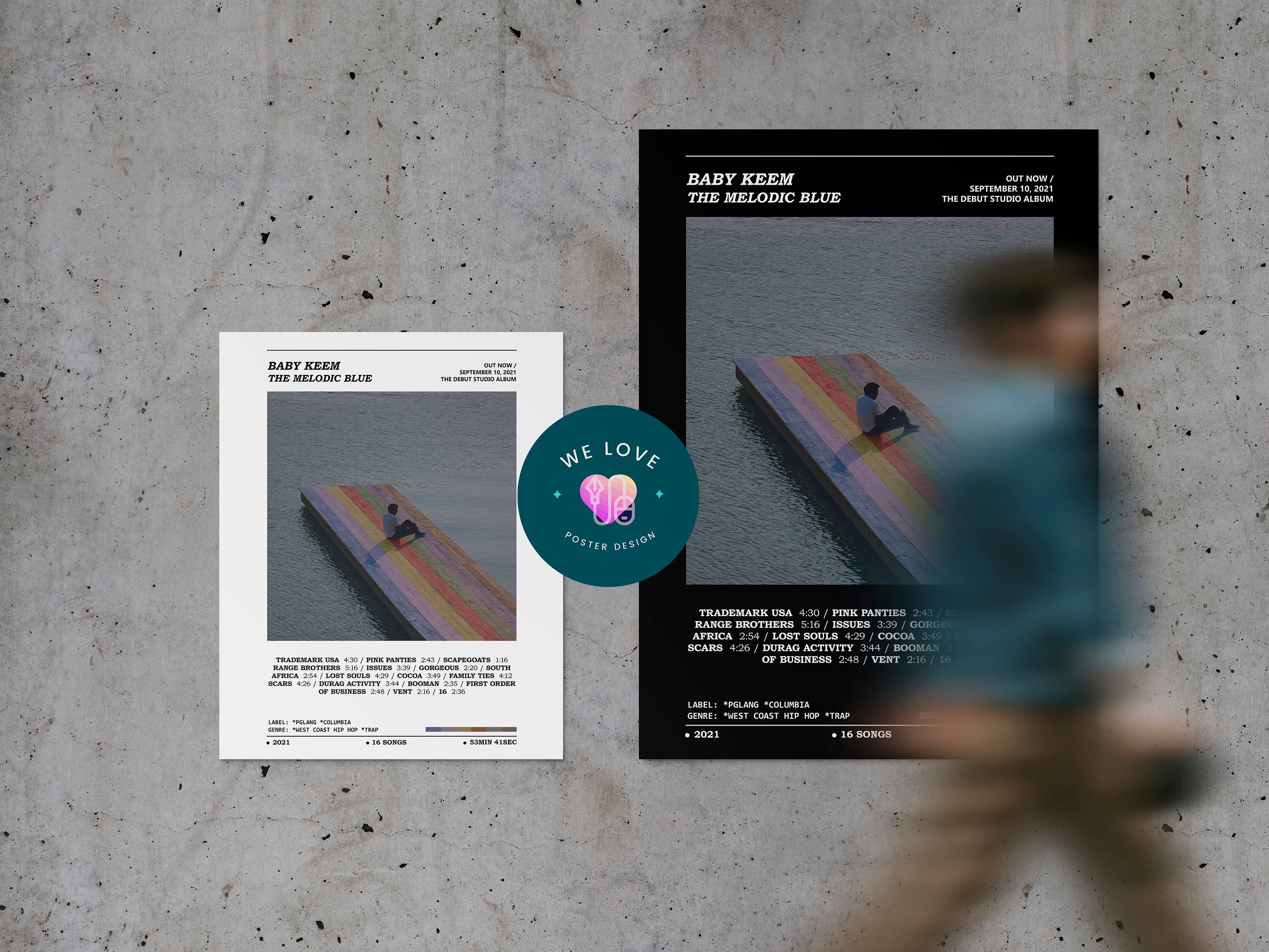 Baby Keem - The Melodic Blue Album Poster sold by Darren Lim | SKU ...