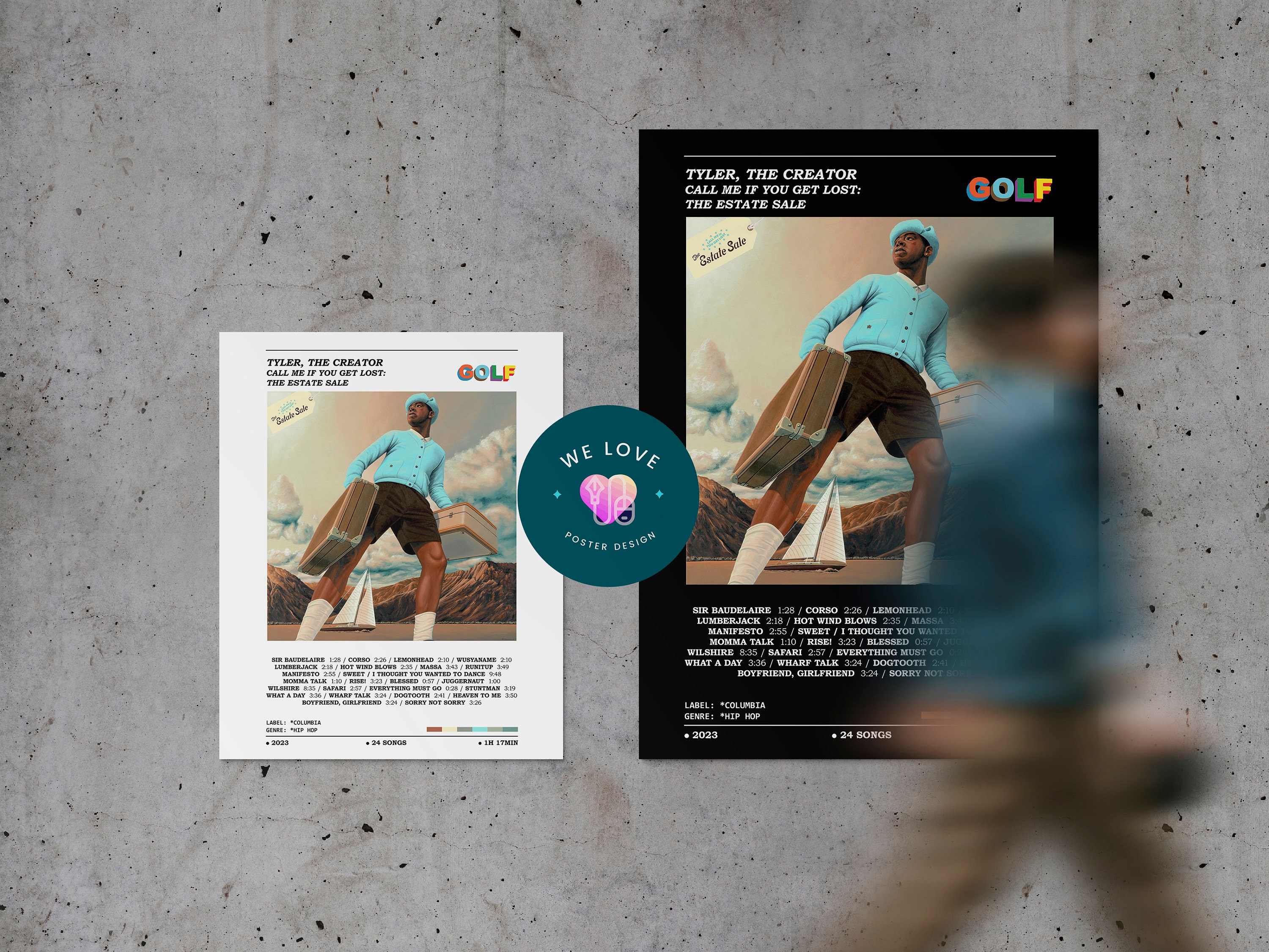 Tyler The Creator Call Me If You Get Lost Album Poster