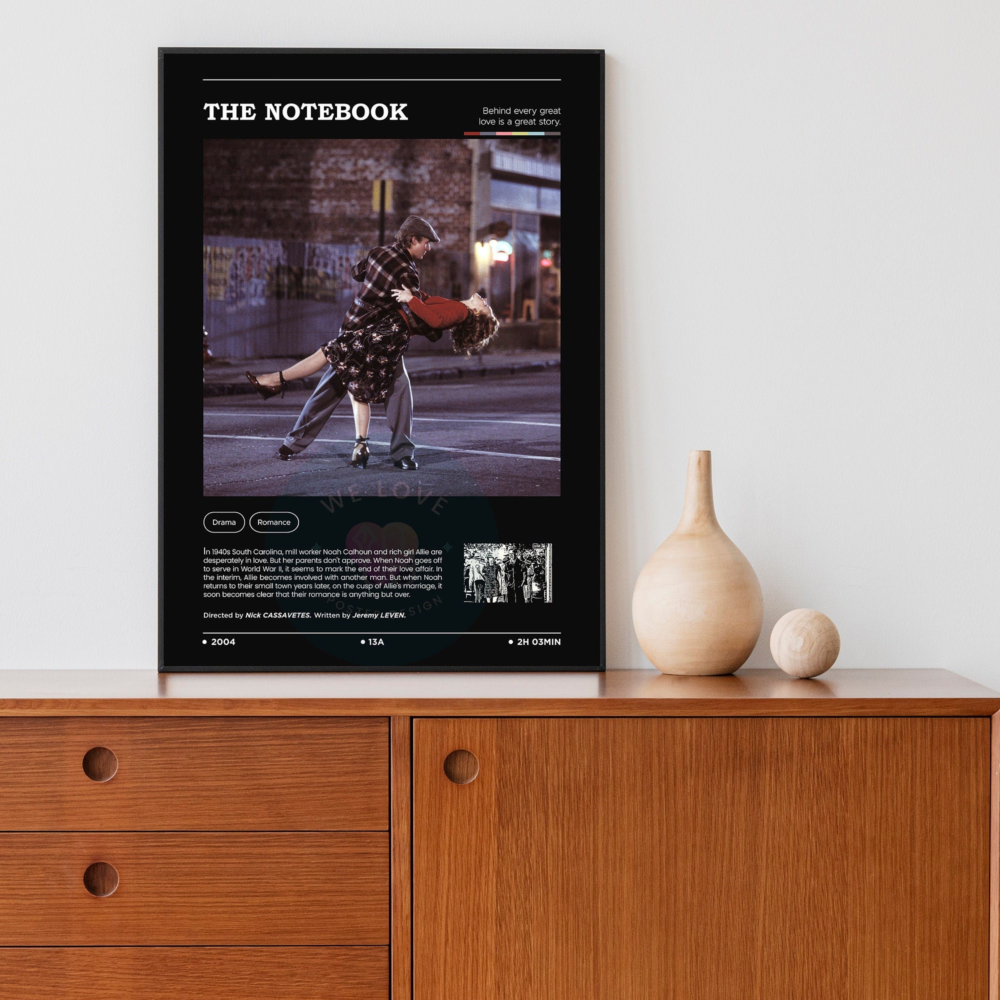 The Notebook Movie Poster / The Notebook Poster sold by Mark Jones ...