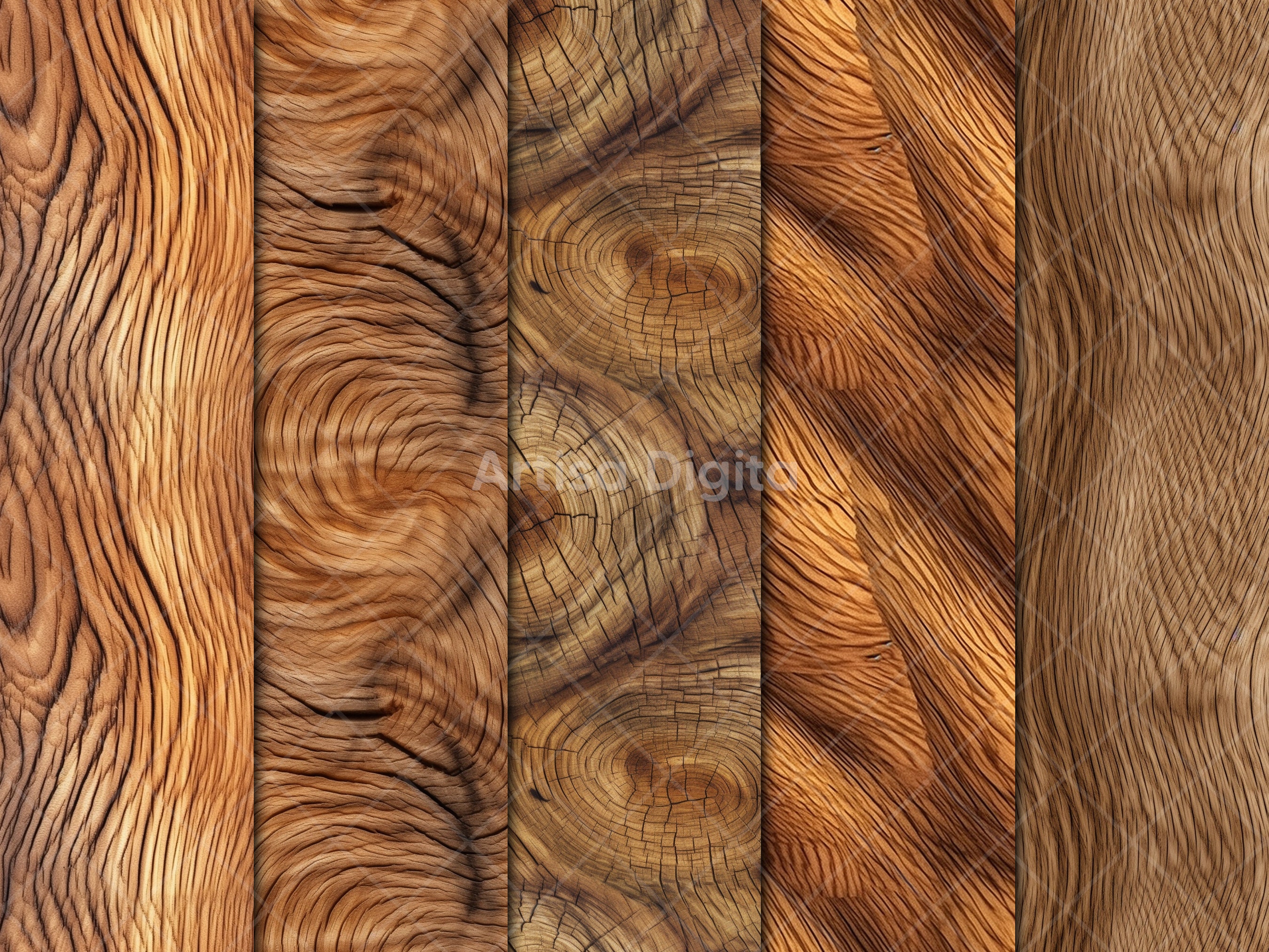 Realistic Wood Digital Textures 22 Seamless Real Wooden 3D ...