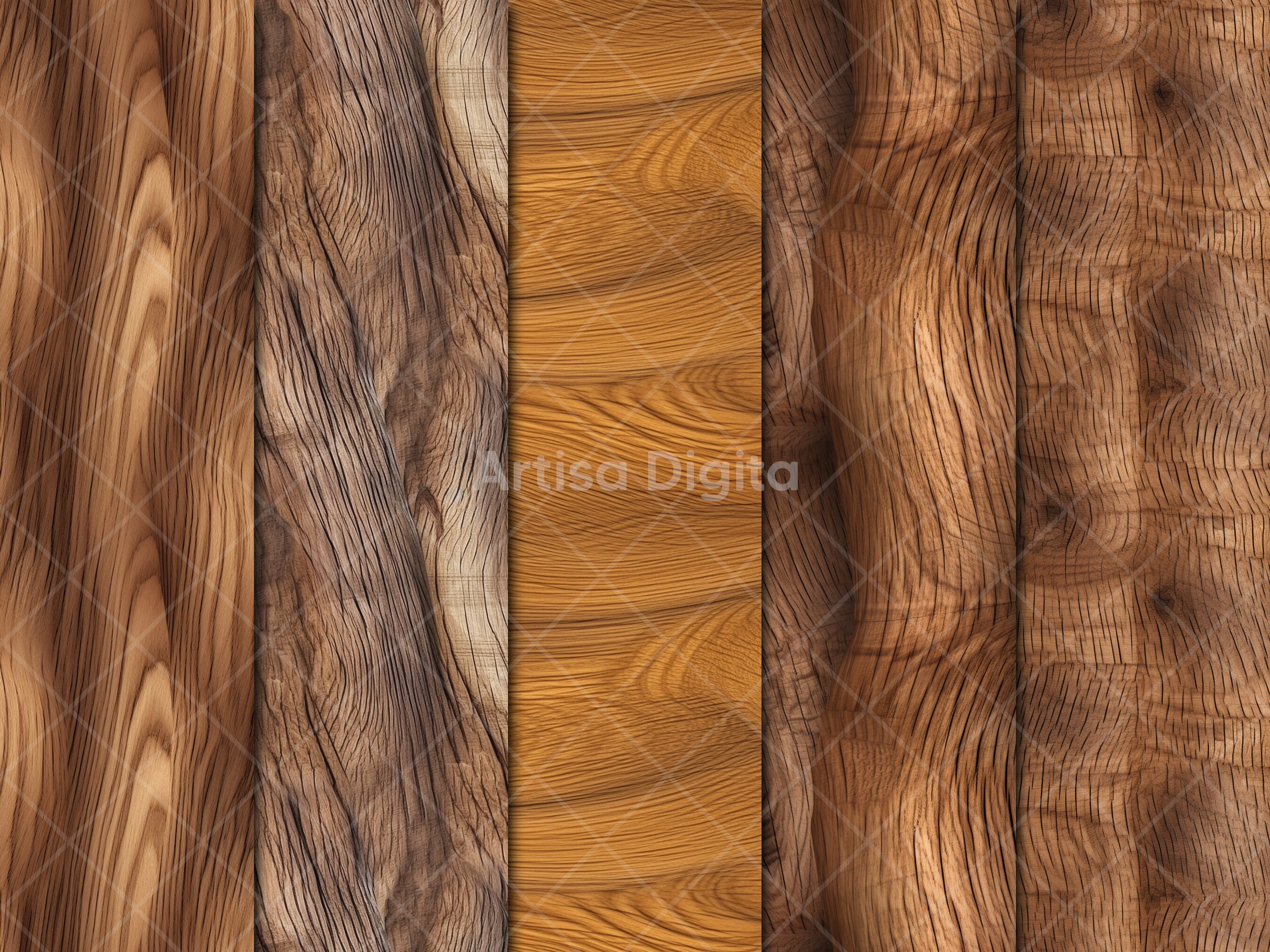 Realistic Wood Digital Textures 22 Seamless Real Wooden 3D ...