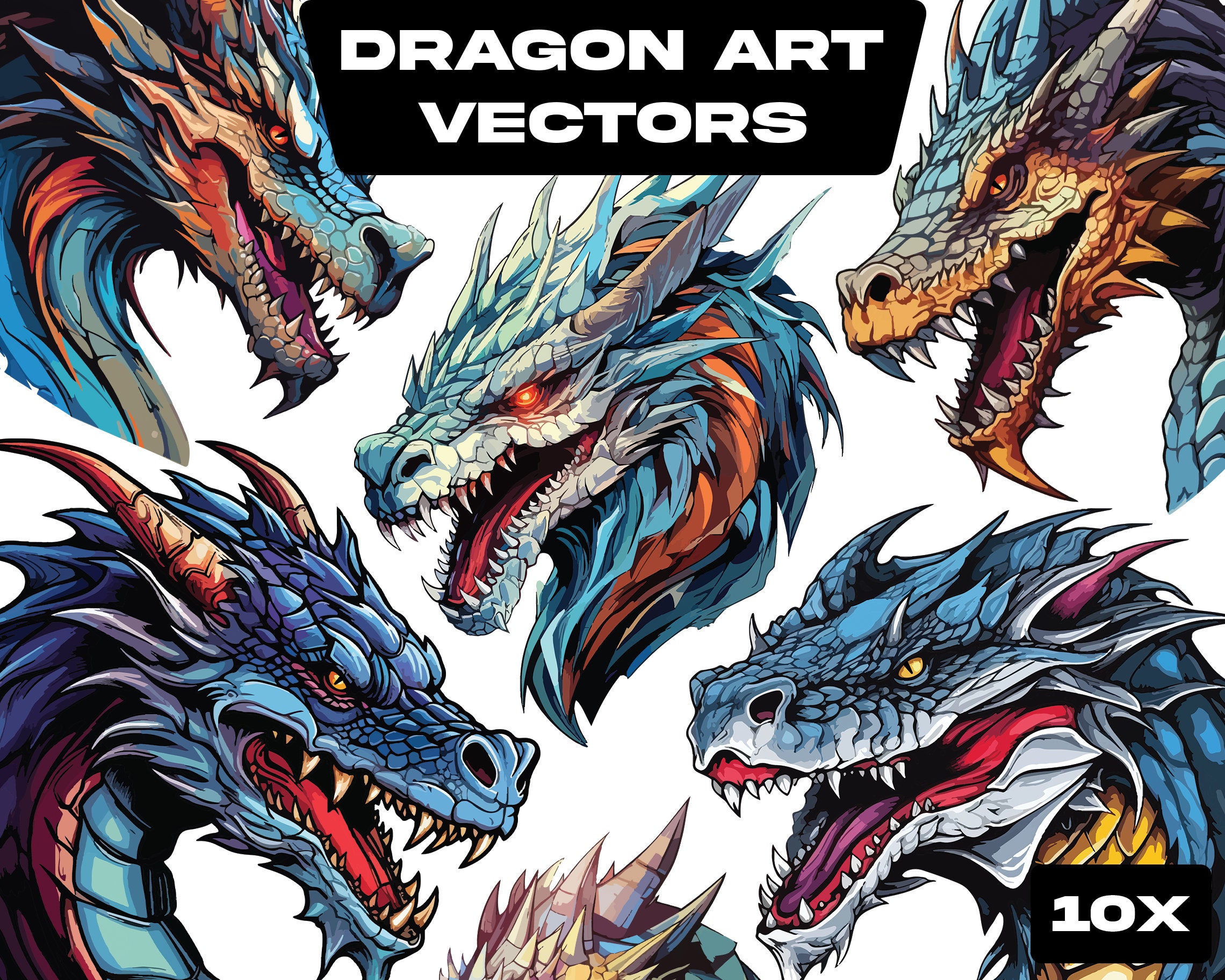 Badass Dragon Art