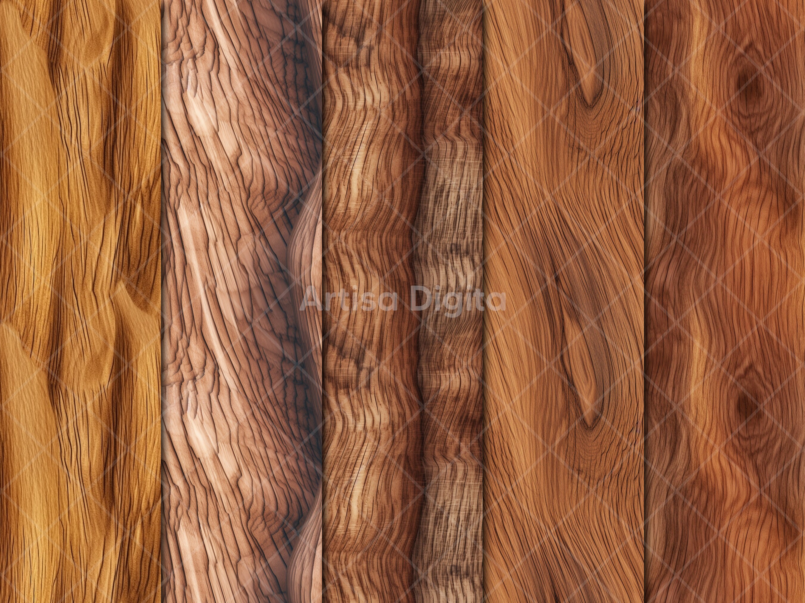 Realistic Wood Digital Textures 22 Seamless Real Wooden 3D ...