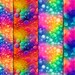 Digital Scrapbook Paper Set Printable Backgrounds 12 Seamless Rainbow ...