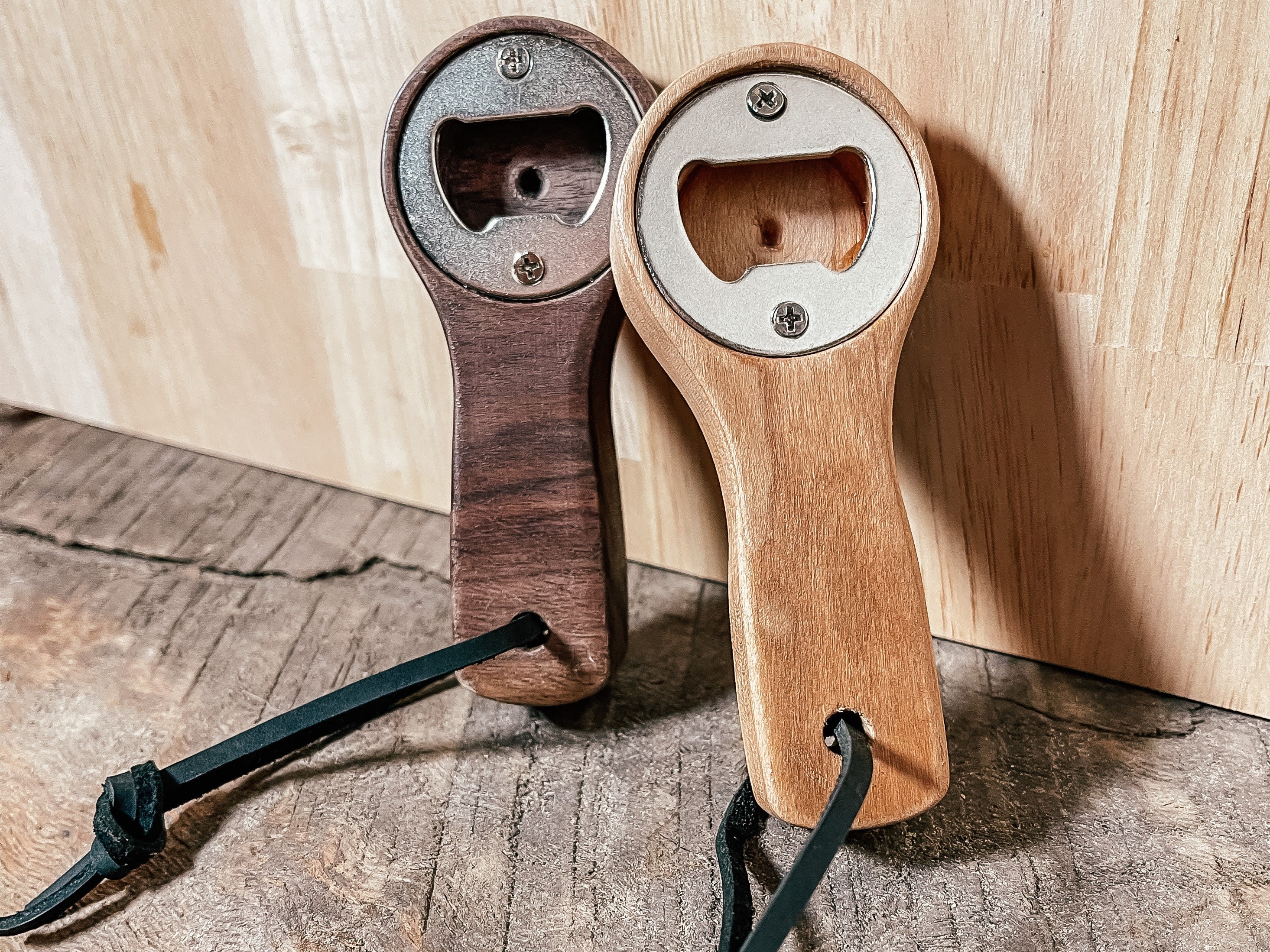 Handmade Wooden Bottle Openers - Wood Gifts - Groomsmen Gifts - Kitchen ...