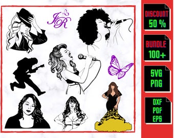 Jenni Rivera Svg File - Etsy