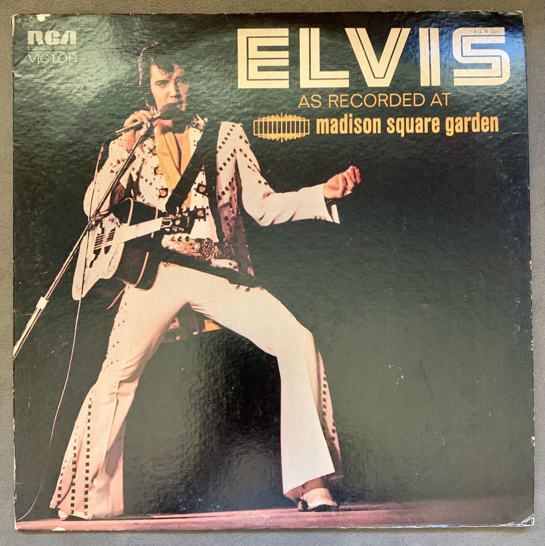 Elvis Presley: as Recorded at Madison Square Garden live Vinyl, Lp, RCA ...