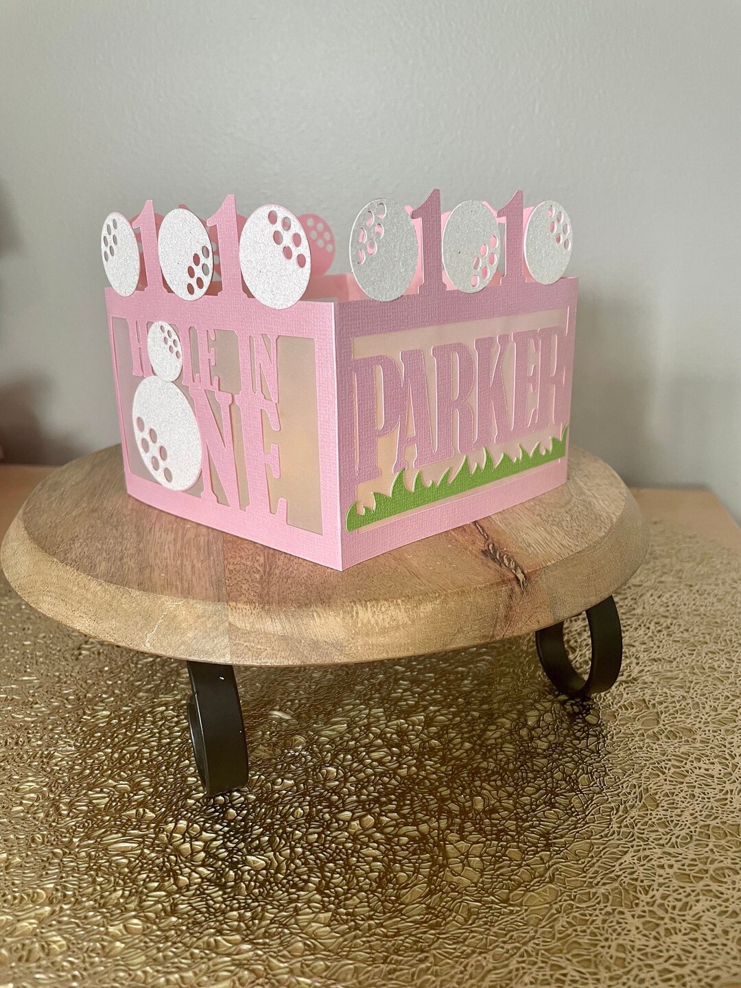 Girl Golf Birthday Table Centerpiece, Girl Golf Birthday Table ...