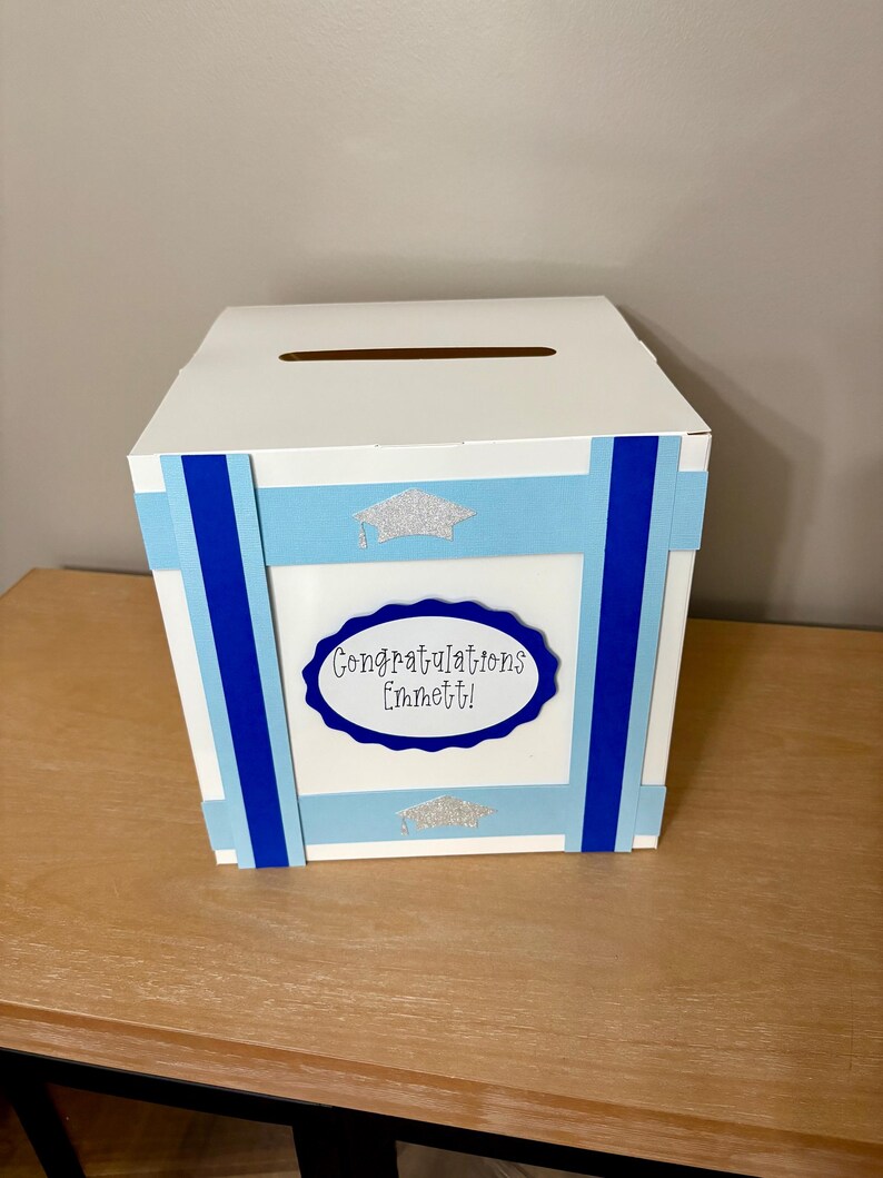 Graduation Card Box, Graduation Party Decor, Card Box, Graduation Gift ...