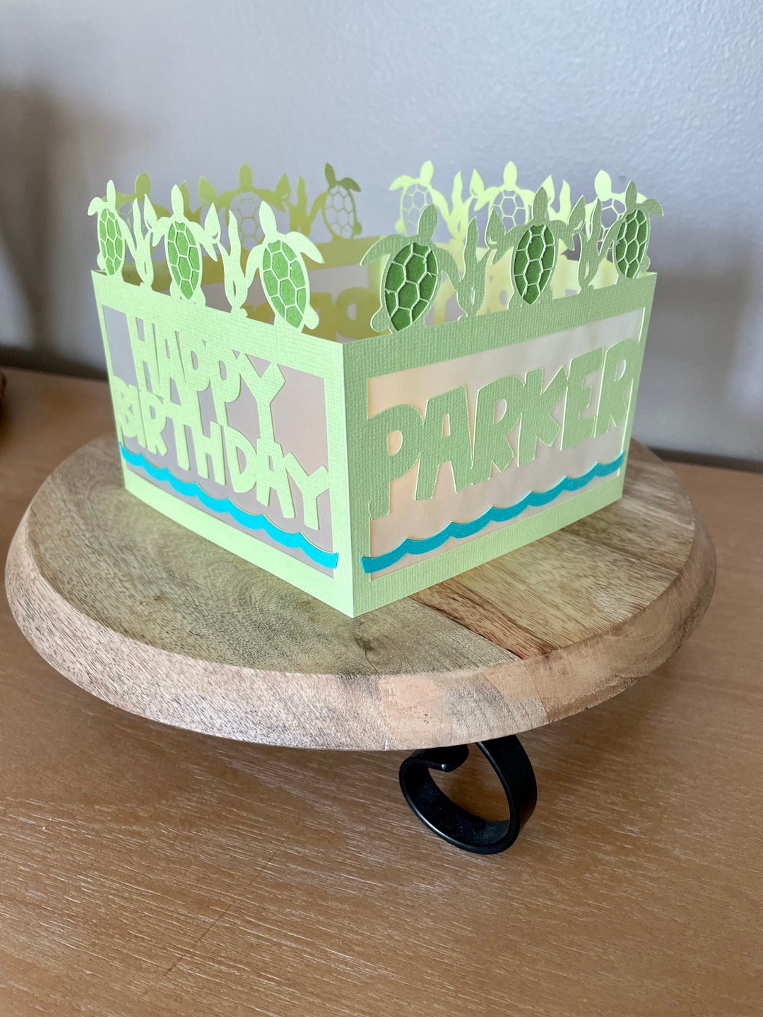 Sea Turtle Birthday Table Centerpiece, Sea Turtle Birthday Table ...