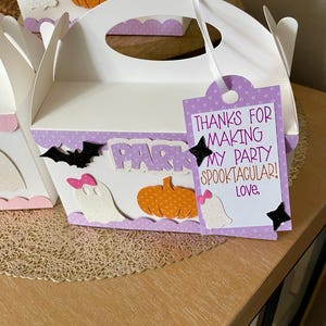 Girl Spooky Gift Box, Girl Spooky Party Favor Box, Spooky Theme Party ...