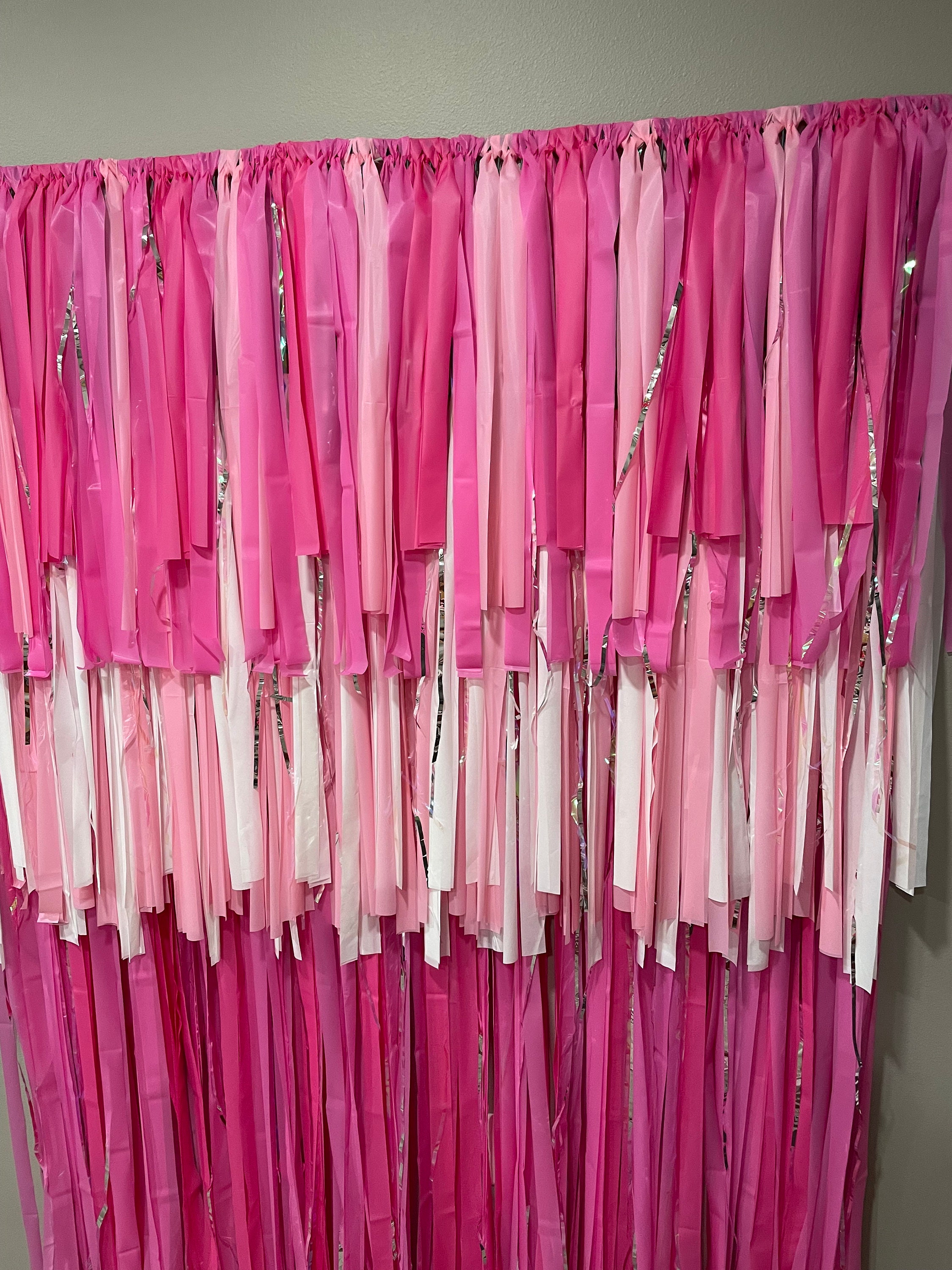 Custom Backdrop Party Fringe Backdrop Customized Fringe Backdrop Event ...