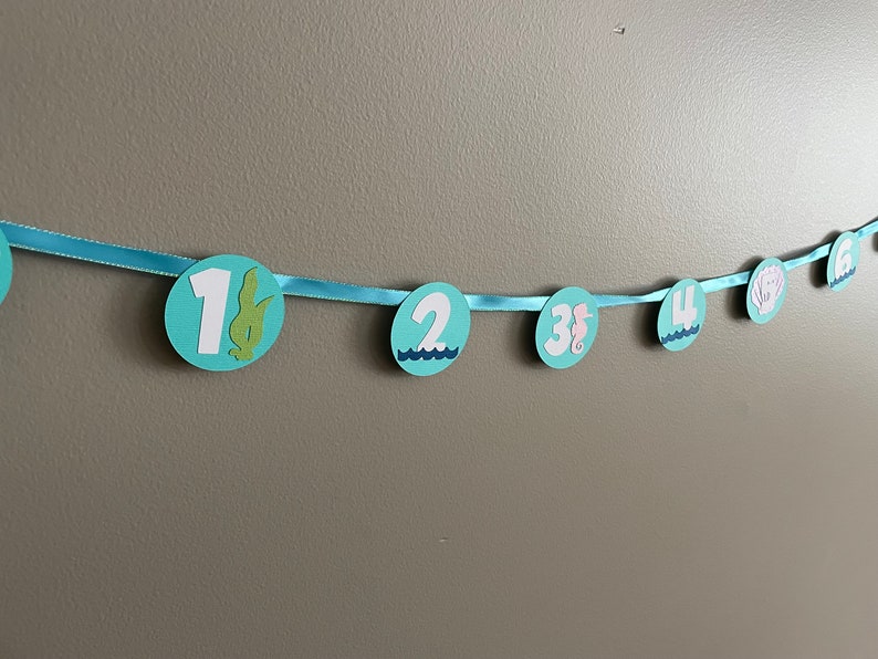 Ocean Themed Month Photo Banner, Underwater Themed Photo Banner for ...