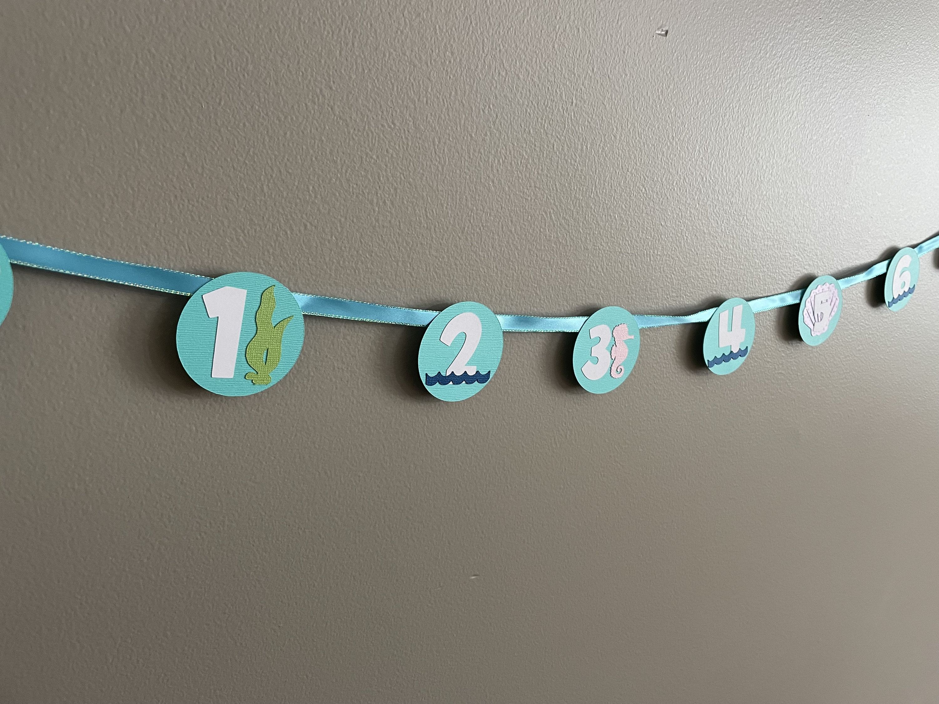 Ocean Themed Month Photo Banner, Underwater Themed Photo Banner for ...