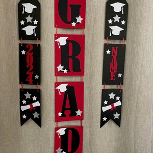 Graduation Party Hanging Banner, Graduation Door Decor, Graduation ...