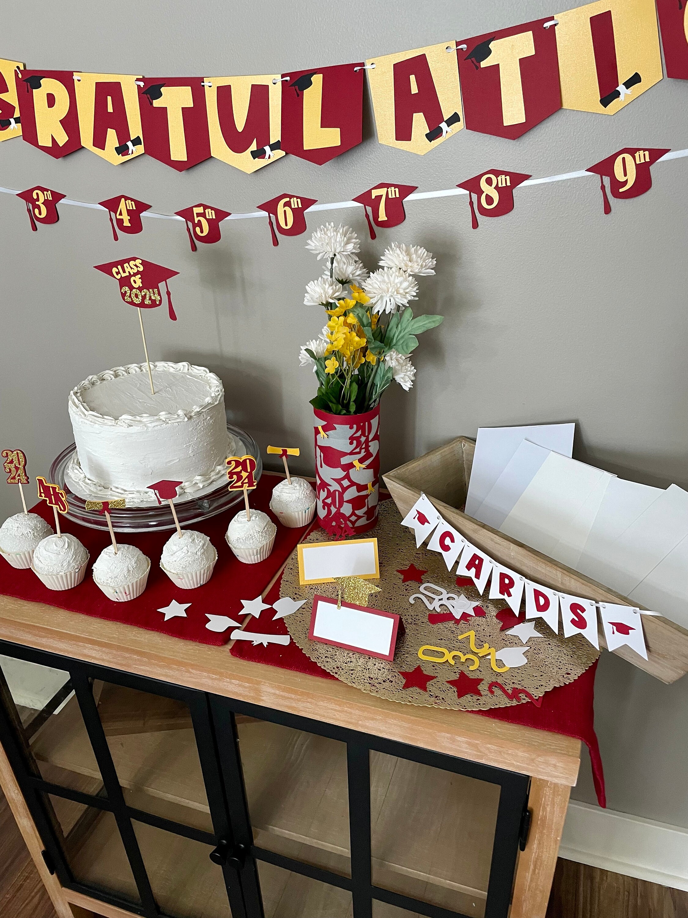 Graduation Party Hanging Banner, Graduation Door Decor, Graduation ...