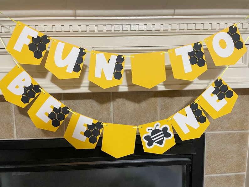 Bumble Bee Themed Birthday Decorations First Birthday - Etsy