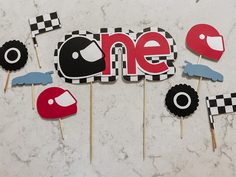 Racing and Racecar Themed Birthday Decorations, Two Fast Birthday Decor ...