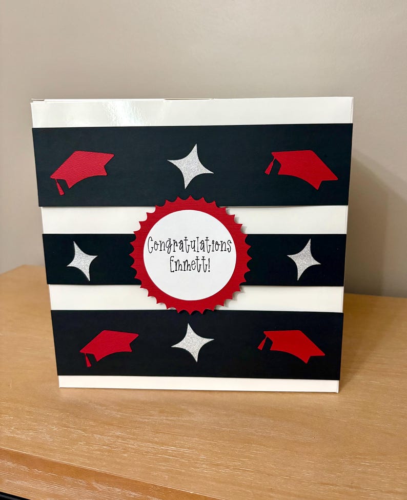 Graduation Card Box, Graduation Party Decor, Card Box, Graduation Gift ...