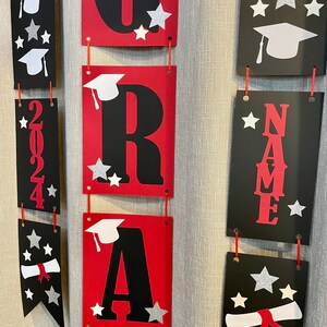 Graduation Party Hanging Banner, Graduation Door Decor, Graduation ...