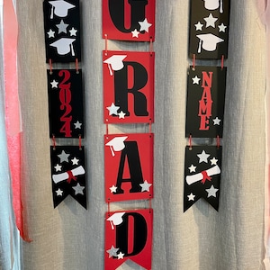 Graduation Party Hanging Banner, Graduation Door Decor, Graduation ...